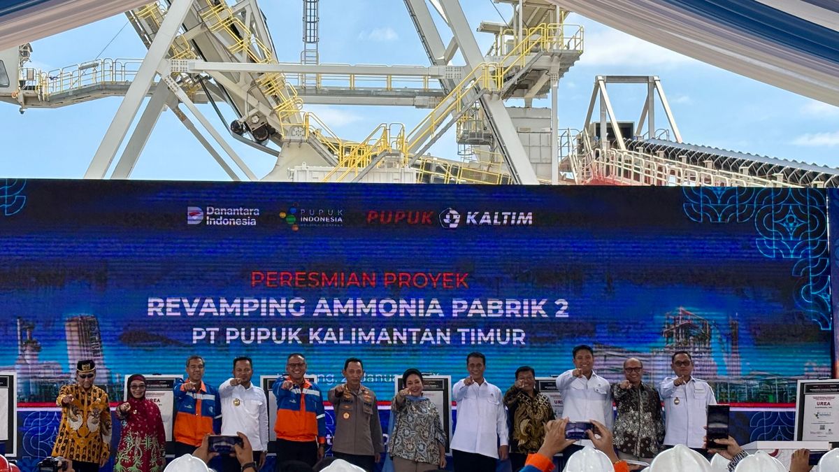Proyek Revamping Ammonia Pabrik-2 Resmi Beroperasi di Bontang, Kok Bisa ...